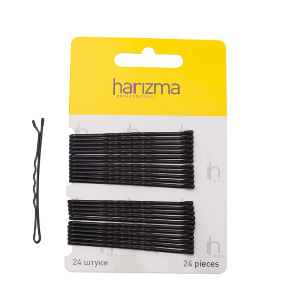Невидимки Harizma волна (60 мм, 24 шт., черные), h10536-15 по цене 73 ...